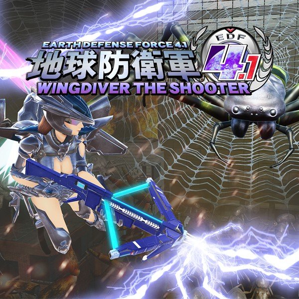 EARTH DEFENSE FORCE 4.1 Wingdiver The Shooter: Intense Aerial Combat…
